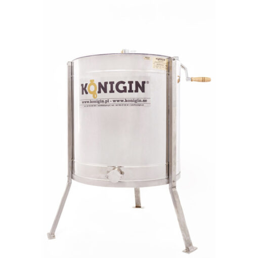 50-4-TK 4 frames, tangential honey extractor, hand drive for all frame ...