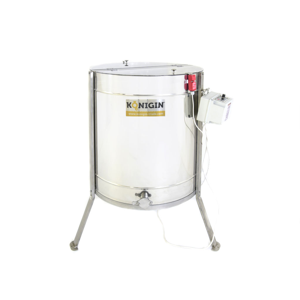 74-4-AG 4 frames, frame height: 24-26 cm, self turning honey extractor ...