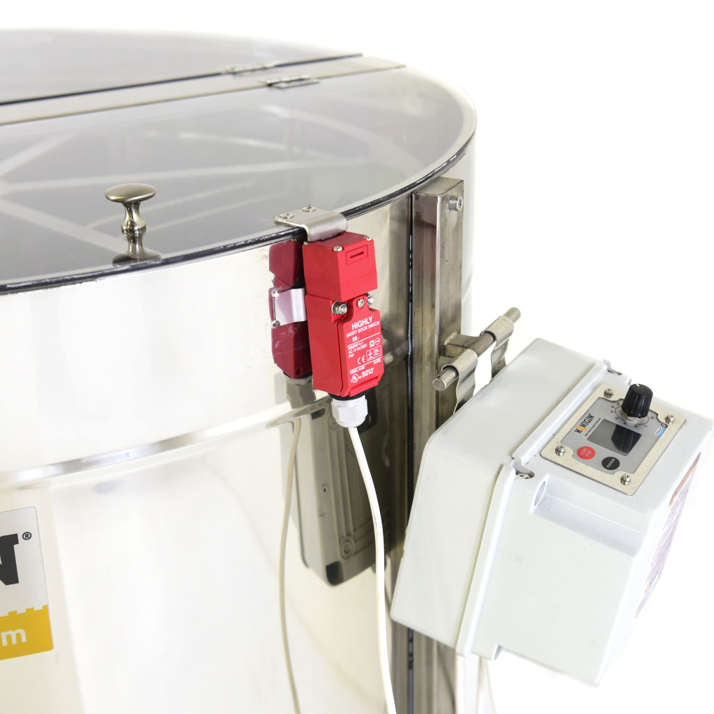 74-4-AG 4 frames, frame height: 24-26 cm, self turning honey extractor ...