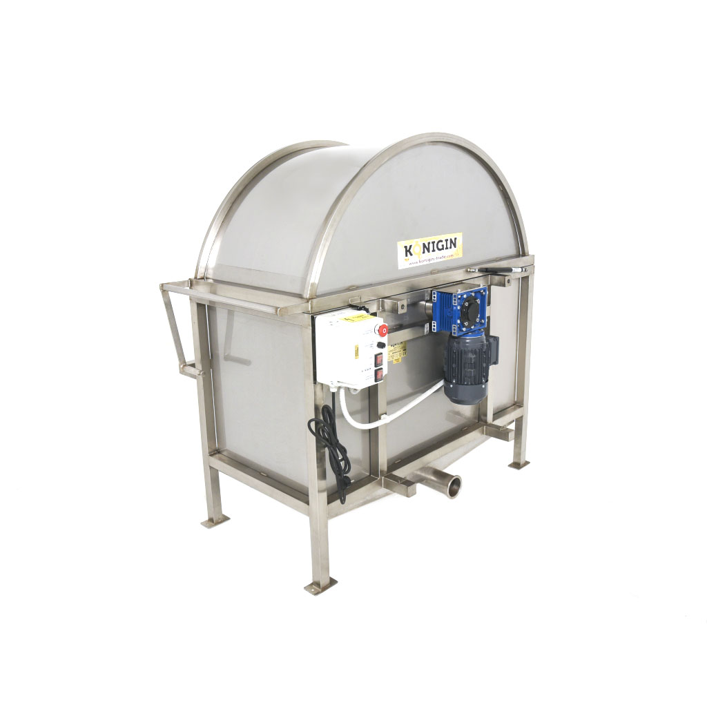 HOR-80-F 80 frames, frame height: 14-18 cm, horizontal honey extractor ...