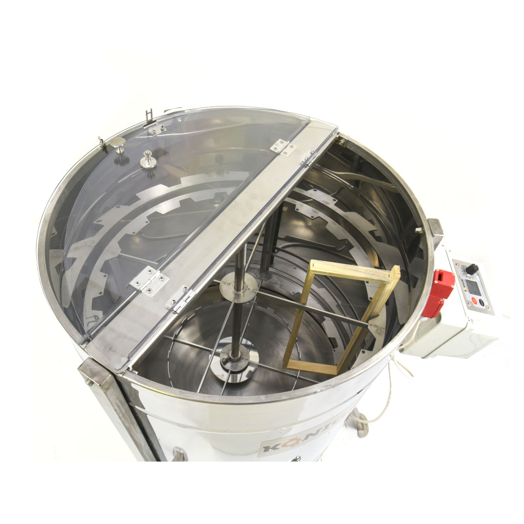 50-9-RG 9 frames, frame height: 14-18 cm, radial honey extractor, motor ...