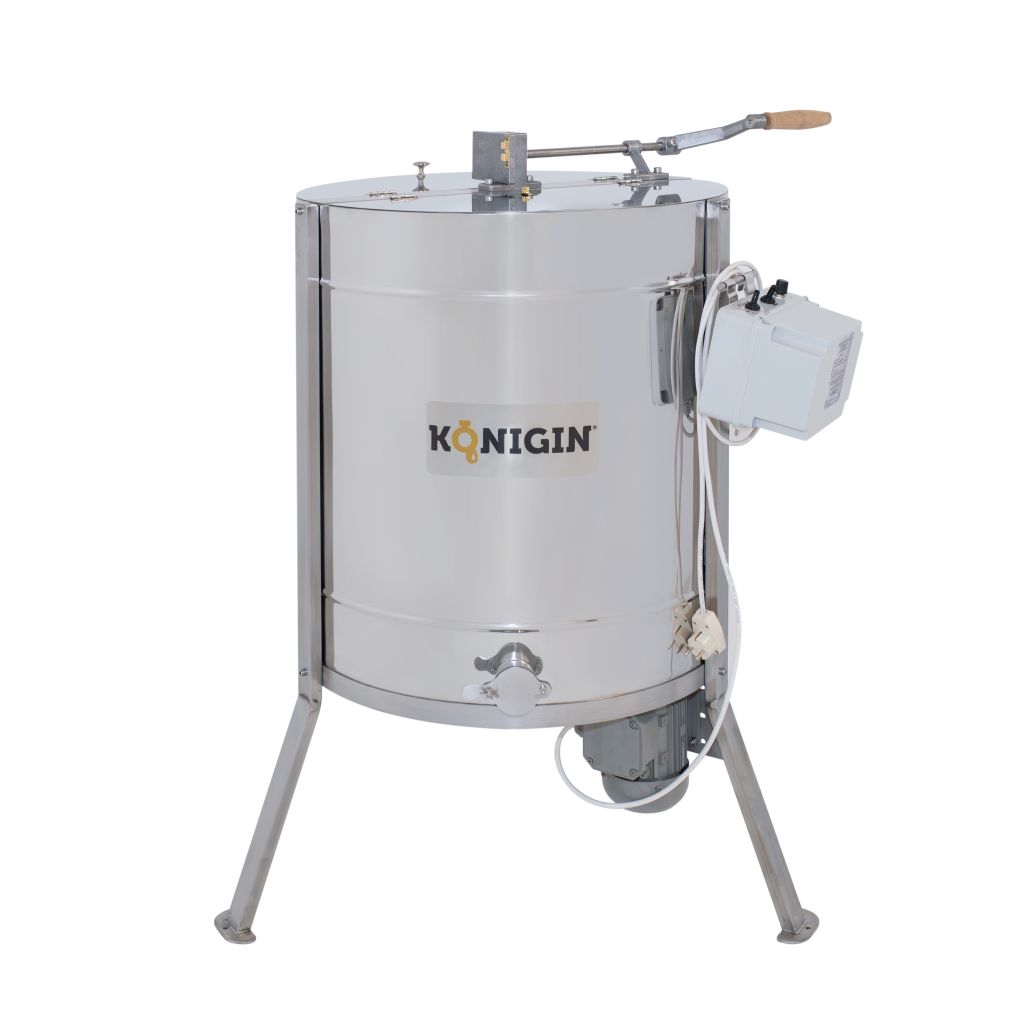 63-4-AKG 4 frames, frame height: 19-23 cm, self turning honey extractor ...