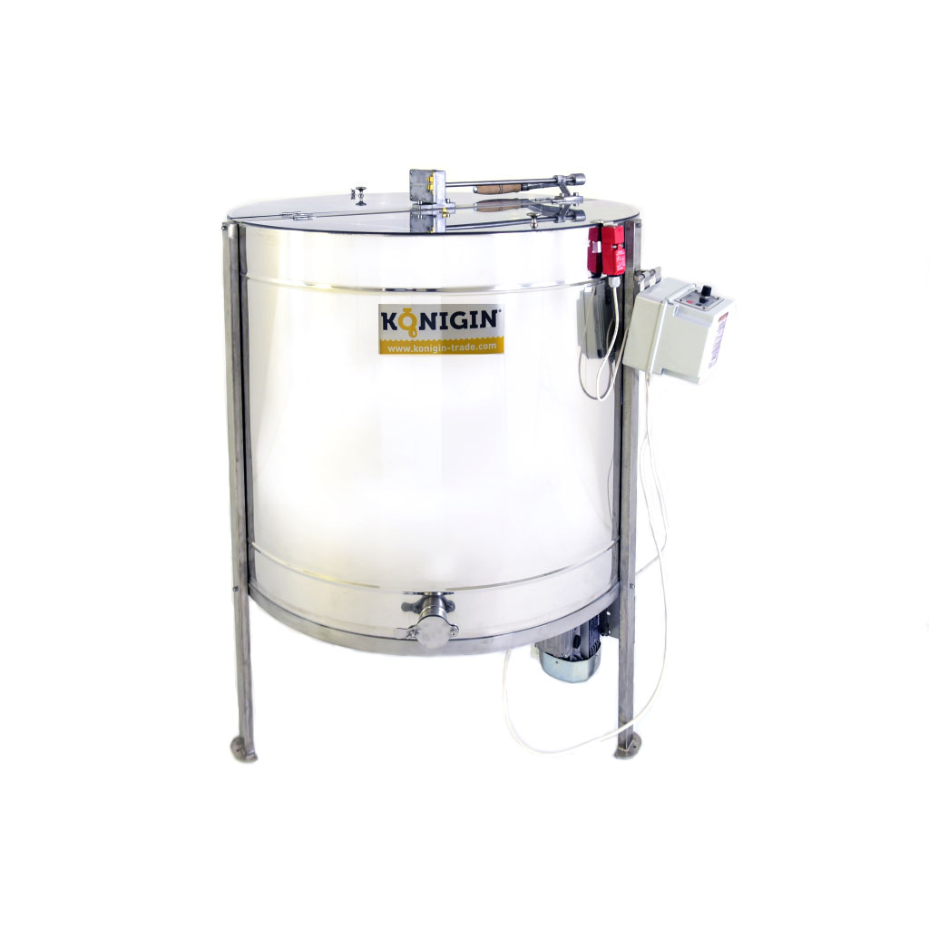 89-8-AKG 8 frames, frame height: 19-23 cm, self turning honey extractor ...